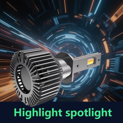 China 65W LED Headlight 12V 24V Wide Voltage High Brightness for Cars and Trucks H1 H7 for sale