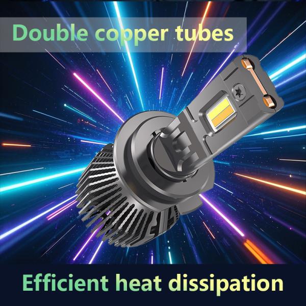Quality 65W Wide Voltage LED Headlight for Car and Truck 12V 24V Long Life H1 H7 for sale