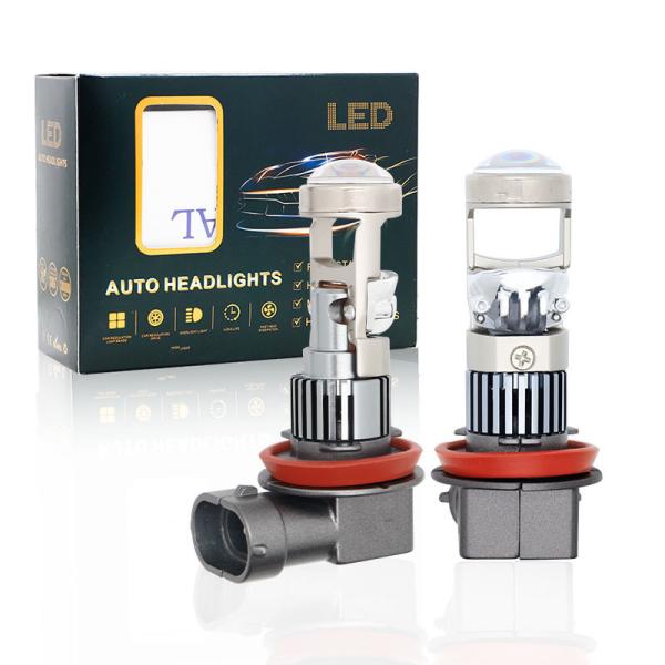 Quality Dual Function LED Projector Headlights 2000LM Mini Led Projector Lens IP67 Rating for sale