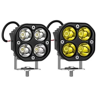 China Aluminum Housing LED Motorcycle Spotlight 1500LM Off Road Vehicle Auxiliary Light for sale