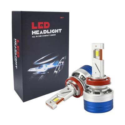 China High Powered LED Car Headlights 8000LM Waterproof IP67 for H1 H3 H4 H7 H11 9005 9006 for sale