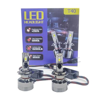 China Metal Housing High Power LED Headlight Dual Beam 4500LM High Output For Vehicles for sale
