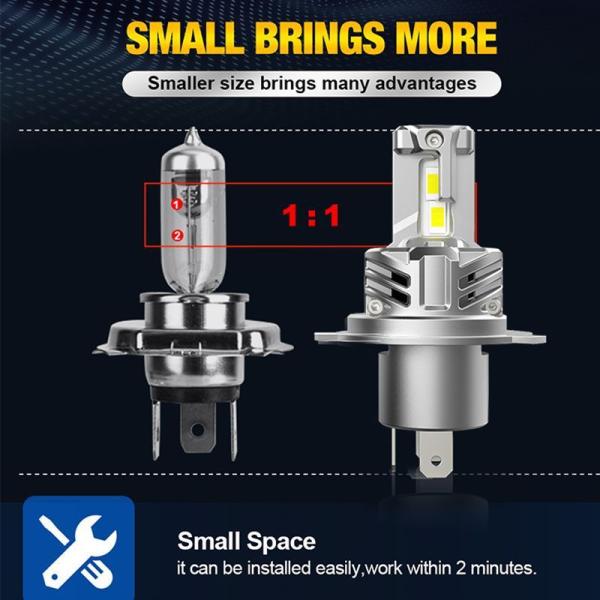 Quality Cars Motorcycles Mini Projector Lens IP65 Waterproof Dustproof Dual Beam Function for sale
