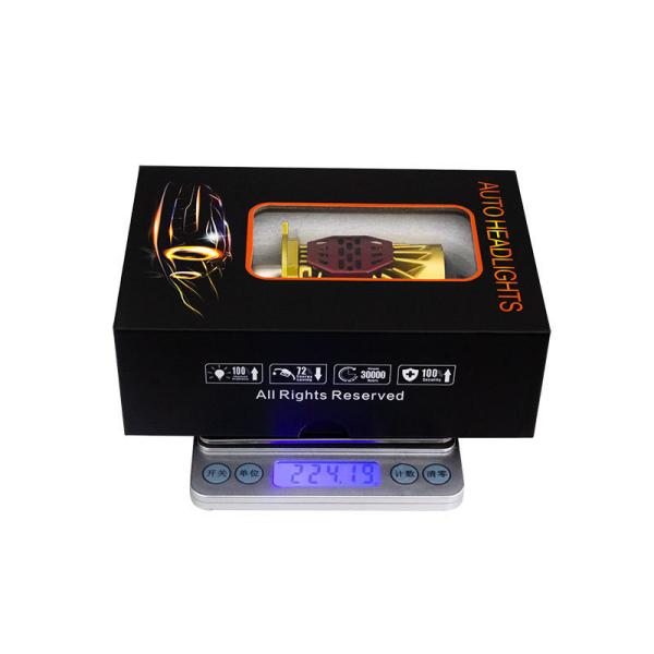 Quality IP67 Waterproof Motorcycle LED Headlight H4 Model 4800LM 45W Custom Brightness for sale