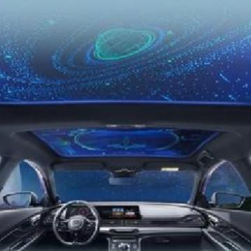 China Intelligent Automotive Smart Glass Transparent Display Film for Interactive Panoramic Sunroof for sale