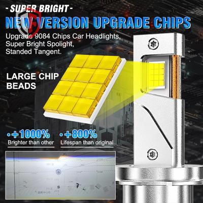 China CF F7 120W High Power LED Headlight Bulbs 12000LM IP67 Waterproof H7 Spot Beam Canbus Automotive LED Lamps for Cars SUVs Trucks 12V 24V for sale