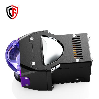 China 1.6-Inch Dual Beam LED Headlight Module with 7500LM Brightness 50,000 Hours Lifespan and Aluminum Alloy Construction for sale