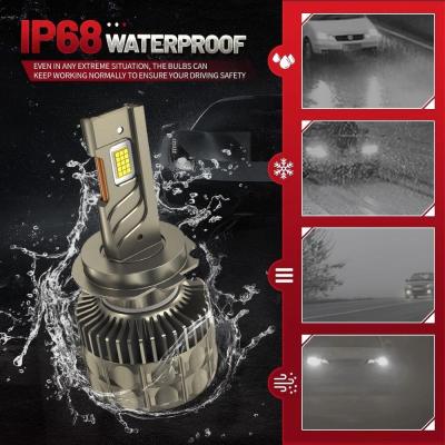 China 100W 6000 Lumens IP67 Waterproof LED Headlight Bulb for Cars and Trucks for sale