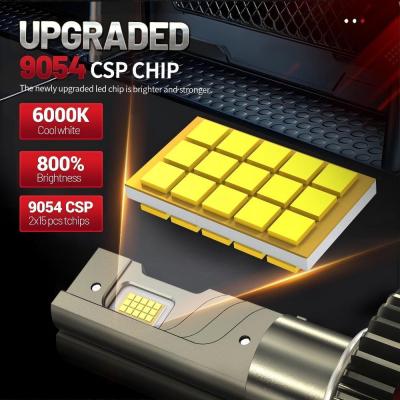 China R100 100W 6000 Lumens IP67 Waterproof LED Headlight Bulbs for Cars and Trucks for sale