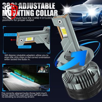 China T80 120W 25000 Lumens LED Headlight Kit with Triple Copper Cooling System for Cars SUVs and Light Trucks for sale