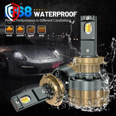 China High Power LED Car Bulbs with Canbus Error-Free Technology RGB Three-Color Flash and 50,000 Hours Lifespan for sale