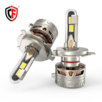 China CF 180W High-Power LED Headlight with Tri-Copper Tube Cooling and IP67 Waterproof for Universal Car Fit for sale