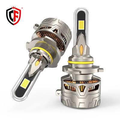 China CF 180W Tri-Copper LED Headlight for H11 H7 Car Lighting with IP67 Waterproof High Low Beam for sale