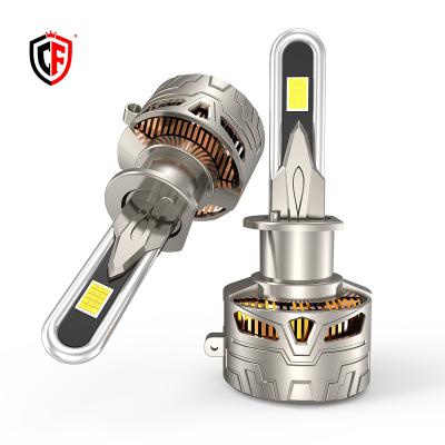 China CF 180W Tri-Copper Tube LED Headlight HighLow Beam H11 H7 IP67 Waterproof for Cars for sale