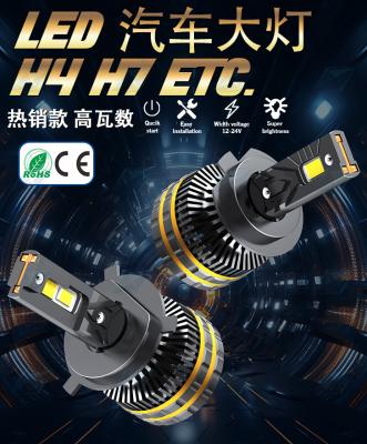 China CF G17 260W High Power LED Headlight with Dual Copper Tube Cooling and 26000LM Brightness for Universal H1 H4 H7 H11 for sale