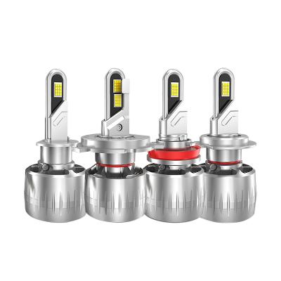 China 11000LM Super Bright LED Headlight Bulbs with IP67 Waterproof and 50000 Hours Lifespan for Cars for sale