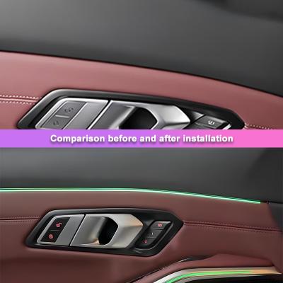 China BMW Vehicle Specific Ambient LED Interior Light Kit with Plug and Play Installation and Multi-Color Customizable OEM Integration for sale