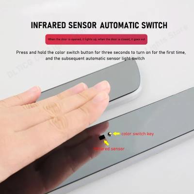 China Smart LED Welcome Entry System for Tesla with Intelligent Motion Activation Automotive LED Array and Wireless Mounting for sale