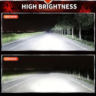 China 100W High Power 6500K Cool White Canbus Error Free LED Headlight Bulbs for Automotive Upgrade for sale