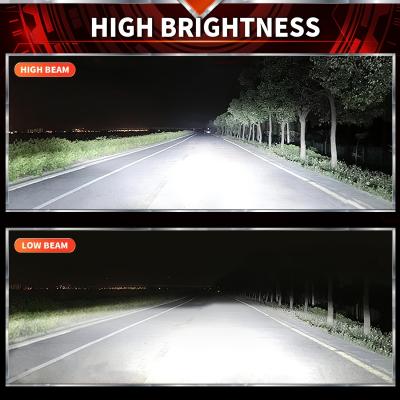 China CF NightGuard 100W High Efficiency LED Headlight Bulb with Super White Beam and Canbus Error Free for Automotive Lighting for sale