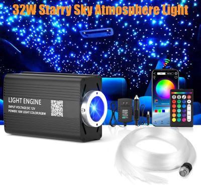 China Fiber Optic Starlight Headliner Kit with 7000LM Brightness 50,000 Hours Lifespan and 12V-220V Wide Voltage Support for Automotive Ambient Lighting for sale