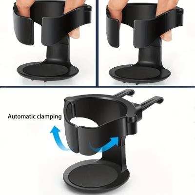 China Portable LED Car Ashtray with Lid Universal Cup Holder Insert Compact 7×7×10CM Mini Auto Trash Can for sale