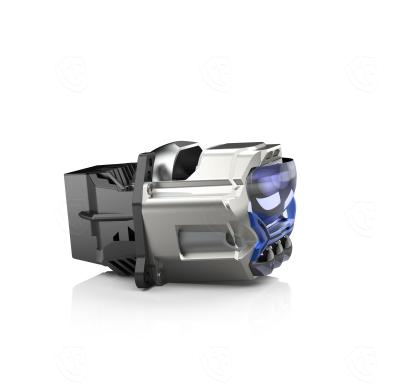 China Universal 3 Inch Bi-LED Projector Headlight Module with 6000K Cool White Light Double Cooling Fans and Aluminum Alloy Housing for sale