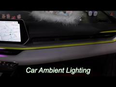 geely bin yue vehicle specific ambient led interior light seven piece upgrade kit