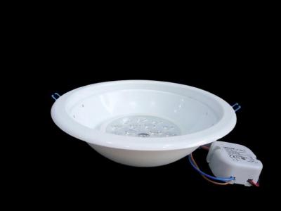 China 15W IP54 AC220V 1300lm 6500k Power Factor 0.9 LED Recessed Downlights For Bedrooms for sale