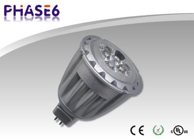 China Black 4W 240v 200v 60 Hz MR16 LED Lamp 4000k / 4100k , Energy Saving LED Bulb Light for sale