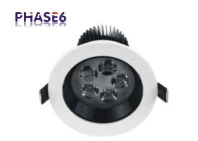 China 7000K 5W 500lm High Power LED Recessed Ceiling Lights with Aluminum Housing for sale