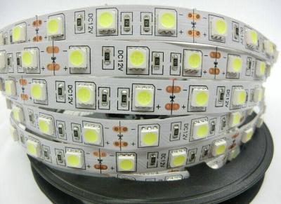 China SMD5050 60LEDs/M 12V LED flexible Strip Light 5M/Roll Warm White,White,Red,Yellow,Green,Blue,RGB for sale