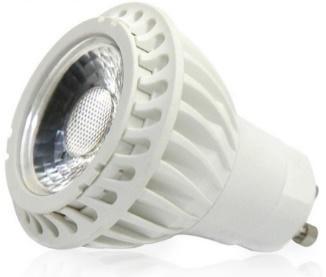 China Energy Savings 7W 50x52mm Dimmable MR16/GU10 LED Spot Lamp COB Light Source for sale