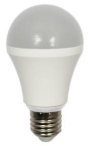 China Ampolas eficientes 3000k/6000k do diodo emissor de luz da energia de A60 AC120V/230V 8W ângulo de feixe de 120 graus à venda