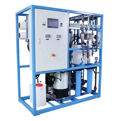 Cina Hotels Seawater Desalination Treatment Plant Reverse Osmosis System in vendita