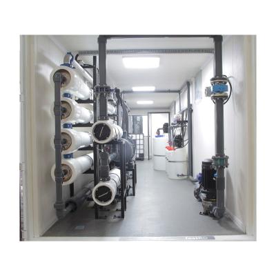 Cina Hotels/resorts/industrial seawater price machine desalination ships reverse osmosis system commercial desalination equipment in vendita