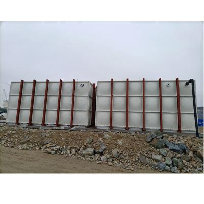 Cina High quality hotels frp smc tank water tank product grp smc tank mobile in vendita