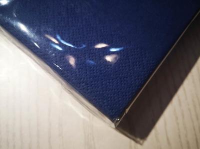 Cina pasta di cellulosa pura del tovagliolo del tessuto di Lunchon dei tovaglioli di carta di colore solido di 25x25cm in vendita