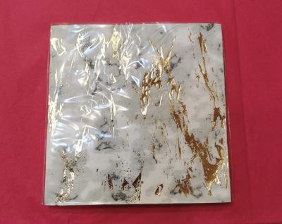 Κίνα Με μονόγραμμα χρυσό ποτό 33*33cm πετσετών 3ply φύλλων αλουμινίου προς πώληση