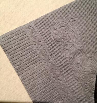 Cina Nessuna pasta di cellulosa dell'agente del vergine fluorescente di Lunchon Napkin Gray 100% in vendita