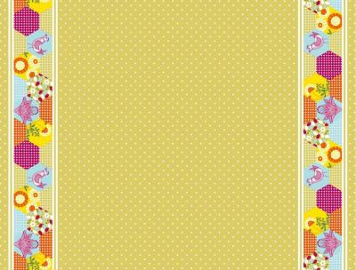 China Mantel de papel amarillo superior, cubiertas de mesa de picnic que acampan 54x108 en venta