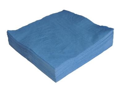 Cina 120 tovagliolo di carta blu di colore del sole di conteggio 2Ply per la Tabella del pranzo in vendita
