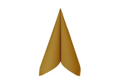 Cina Tovaglioli di lusso eliminabili del cocktail dell'oro 1ply di 25*25cm per il ringraziamento in vendita