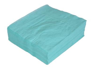 Cina Tovagliolo di carta blu di colore del quadrato 2Ply 50Ct i Caraibi per i partiti in vendita