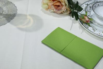 中国 16gsm 2plyの正方形の紙ナプキン、ダイニング テーブルのナプキンのようなFDAの布 販売のため