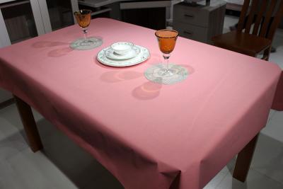 China De Doek van de de Lijstdecoratie van de Oilproofverjaardag, SGS FDA Airlaid Roze Document Tafelkleed for sale