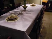 China Restaurant Rectangular Airlaid Tablecloth Dining Decorations for sale