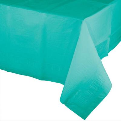 Cina servizio eliminabile dell'OEM delle tovaglie di carta rosso-chiaro di 18gsm 3ply in vendita
