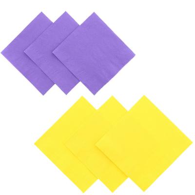 Cina decorazione magenta delle stoviglie del tessuto del tovagliolo di carta di colore di 16gsm 2ply in vendita