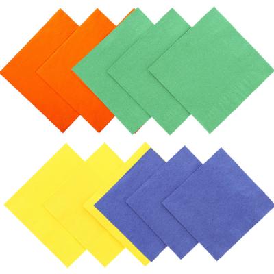 Cina Panno di lusso decorativo del tovagliolo di carta di Airlaid 50-80gsm/M2 come stampato in vendita